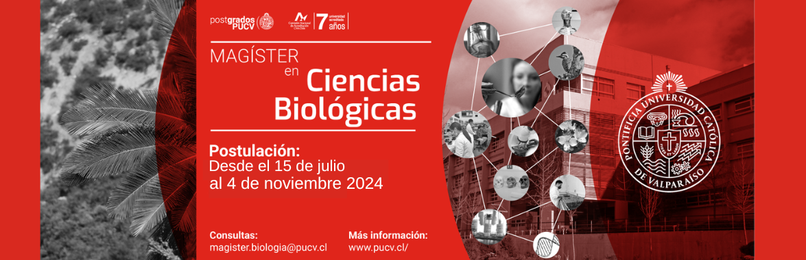 Magíster en Ciencias Biológicas - PONTIFICIA UNIVERSIDAD CATÓLICA DE ...